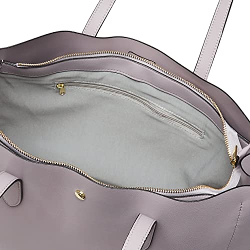 Legato Largo LH-P0003 Women's Tote Bag, Lightweight, A4, Large Capacity, Lavender