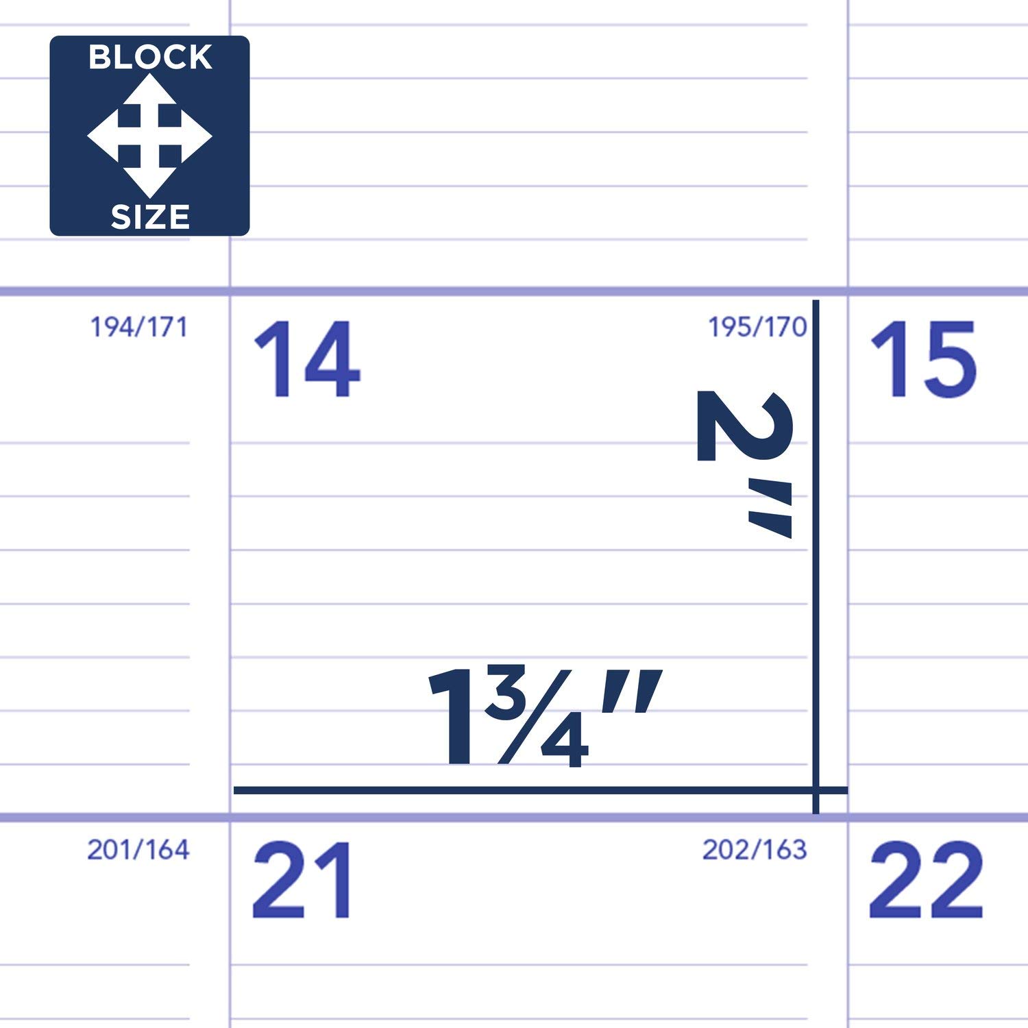 AT-A-GLANCE Academic Wall Calendar 2021-2022, AT-A-GLANCE, Monthly, 15-1/2" x 22-3/4", Large, for School, Teacher, Student (AY328)