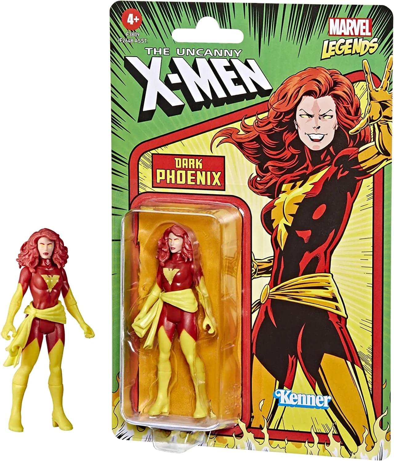 Marvel Legends Series 3.75-inch Retro 375 Collection Dark Phoenix Action Figure Toy