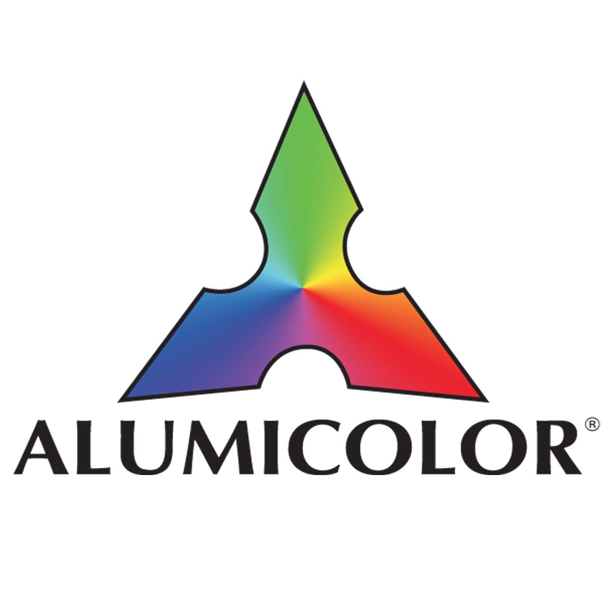 Alumicolor AlumiCutter Aluminum Straight Edge w/Blade for Office, School, Engineering and Framing, 18IN, Silver