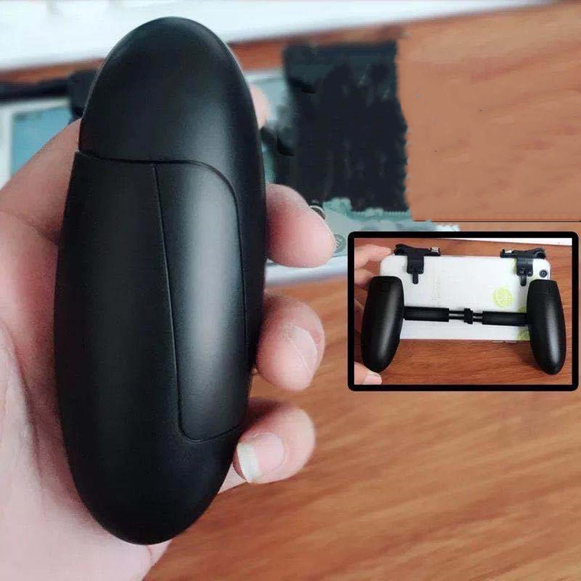 AOXIAOAI Foldable Controller Gamepad Mobile Phone Holder Joystick Suit for Smartphone length 4.5-6.5 inches