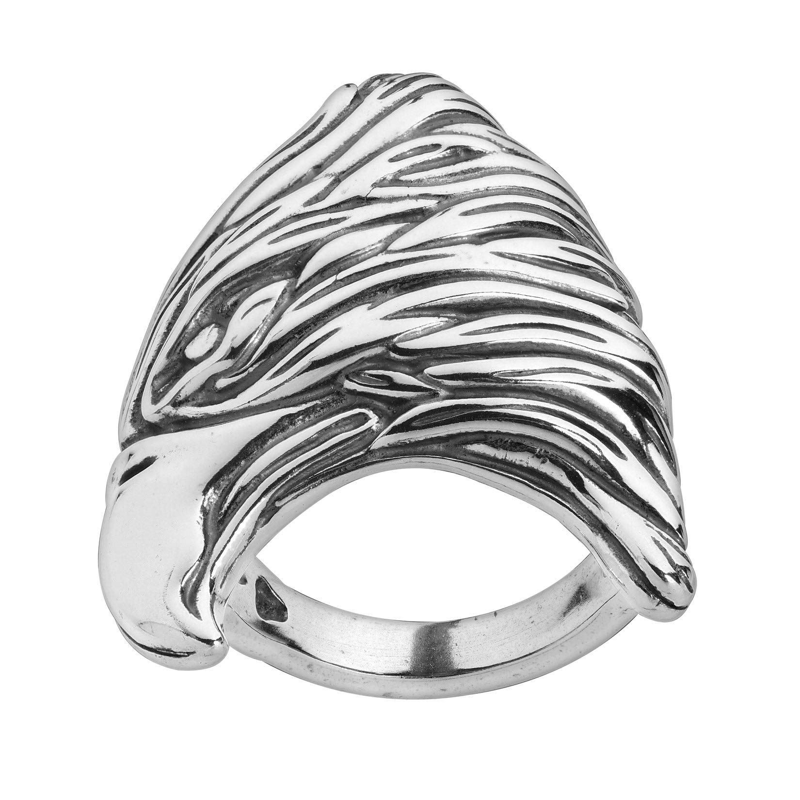 American West American West Fritz Casuse Sterling Silver Eagle Design Ring Size 9