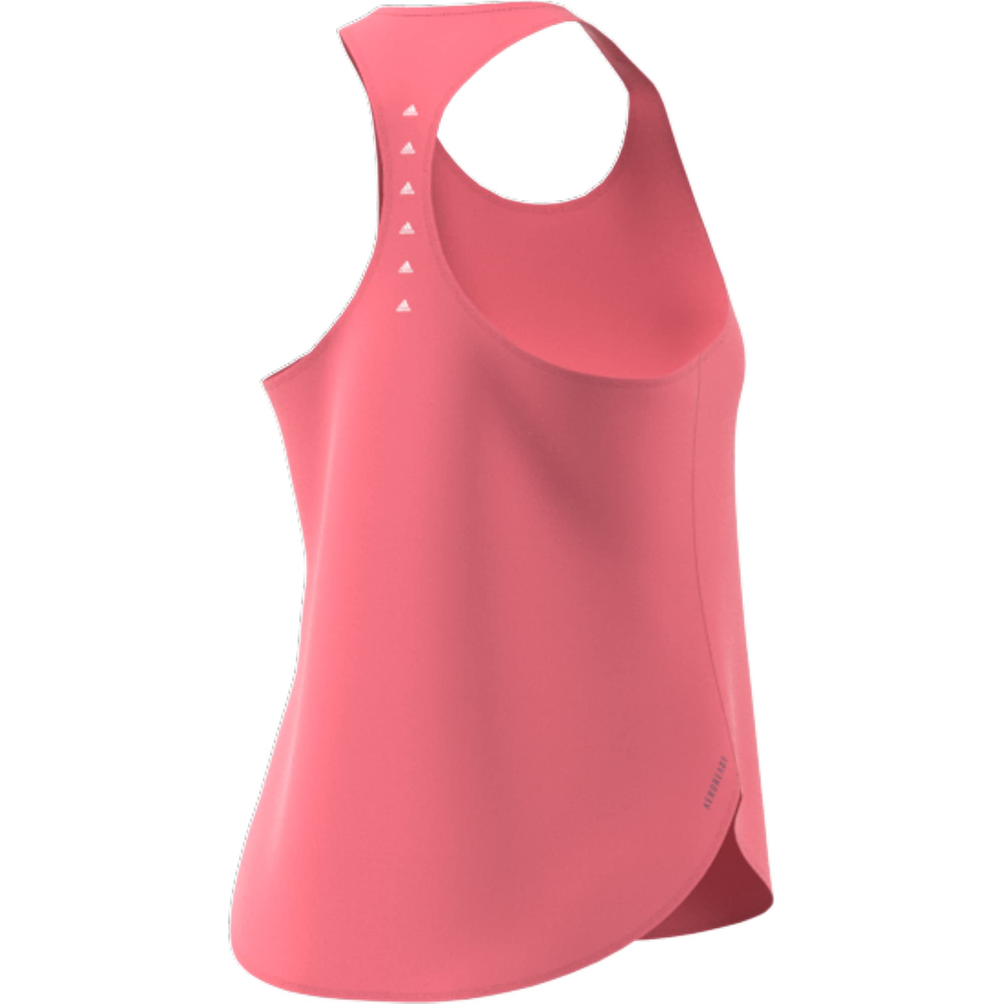 adidas womens Go To Tank 2.0 Hazy Rose/White Medium