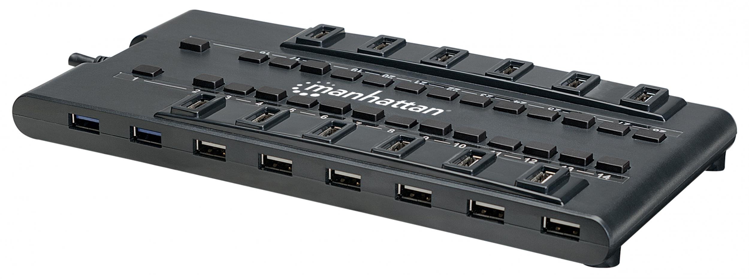 Manhattan 28 Port USB Hub (161718)