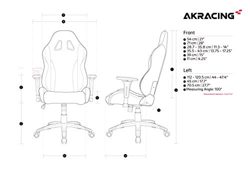 AKRacing California Gaming Chair XS Extra Small, Swivel, Rocker and Seat Height Adjustment Mechanisms with 5/10, Purple
