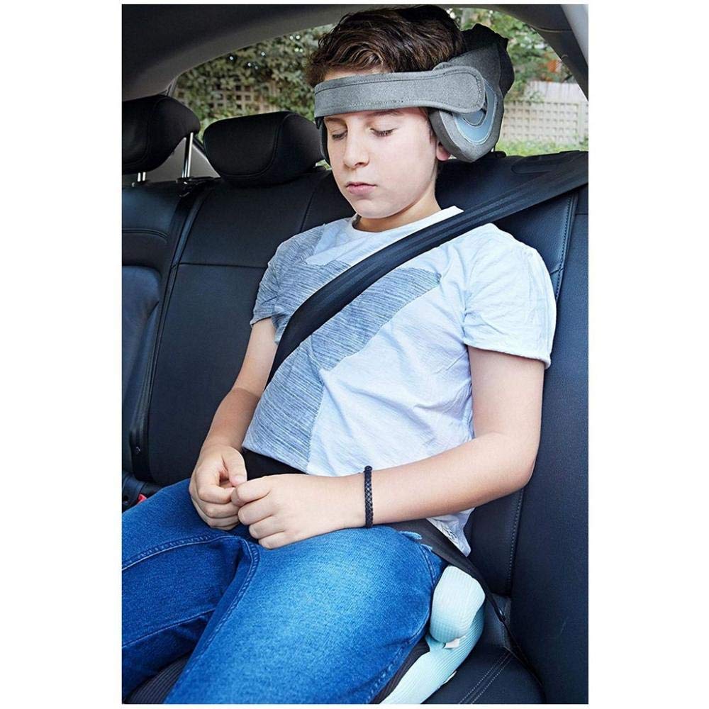 NAPUP Ride Car Travel Pillow and Support- an Innovative Patented Design to Support Your Head and Neck. Keep Them Upright and Balanced. Attaches to Any Car Headrest