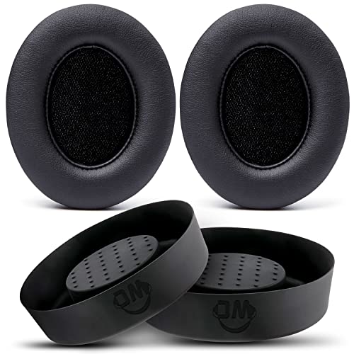 WC Earpads and SweatZ Protective Ear Covers Compatible with Beats Studio 2 & 3, Wired and Wireless | Not for Beats Solo | Black & Black