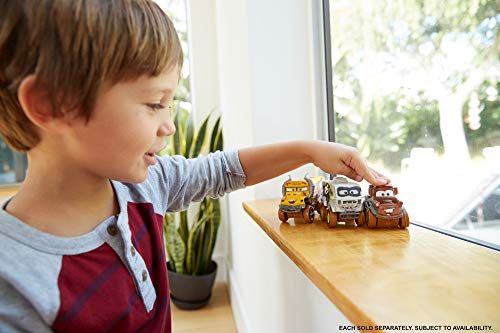 Disney Pixar Cars XRS Mud Racing Mater Oversized 1:55 scale Die-cast, Real Suspension, Off-Road, Dirt-splashed, All-terrain Wheels, 1:55 scale, Ages 3 and up