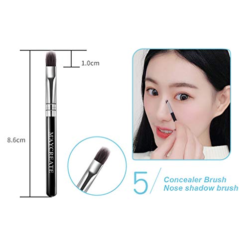 Beauty Rounds Cosmetic Sets Brush Eyeshadow Makeup Brush 10PCS Tools Eyebrow Foundation Beauty Tools Skin Care Stuff