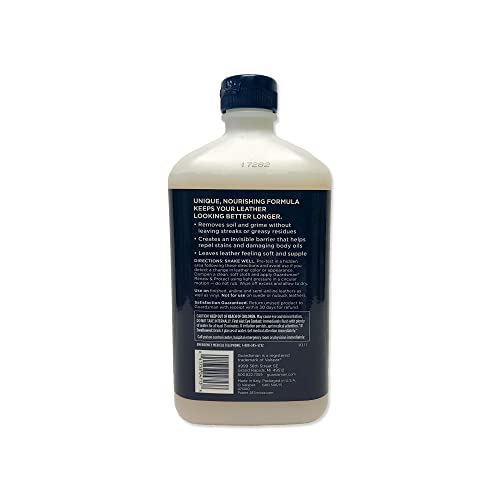 Guardsman Renew & Protect for Leather 16 oz - Cleans, Conditions & Protects in One Step - Great for Leather Furniture & Car Interiors - 471300