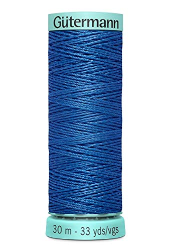 Gutermann 723878-311-1 Sapphire R753 No.40 Silk Thread 30m x 1 Reel, 311