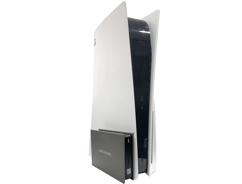 Avolusion Mini Pro-5X USB 3.0 Portable External Gaming Hard Drive - Grey (for PS5, Pre-Formatted) - 2 Year Warranty (3TB)