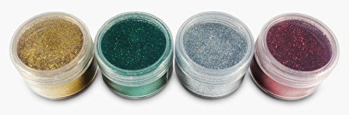 Glitterbeard by Beardaments- Beard Glitter with Beard Oil and Brush - 4 Colors Available (Green)