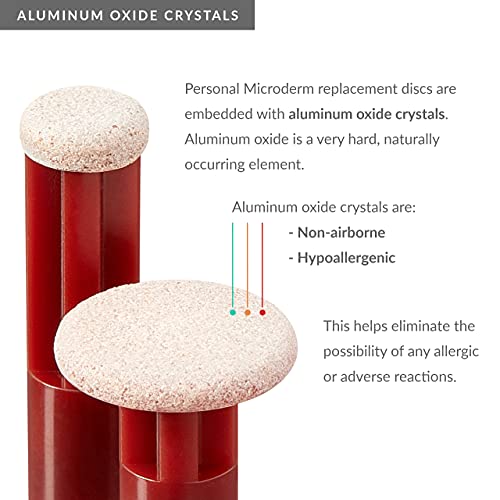 PMD Personal Microderm Replacement Discs - Includes 6 Discs and 1 Filter - For Use With Classic, Plus, Pro, Man, and Elite