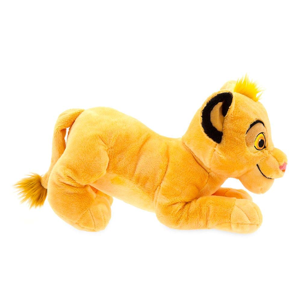 Disney Store Official Simba Plush, The Lion King, Medium 17 Inches, Iconic Cuddly Toy Character with Embroidered Eyes and Soft Plush Features, Suitable for All Ages 0+