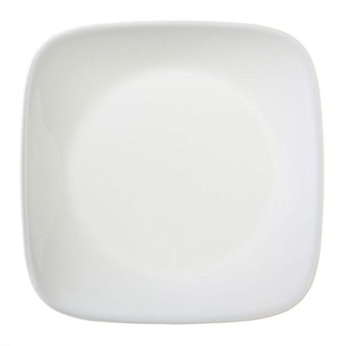 Corelle Square Pure White 6-1/2â Plate (Set of 4)