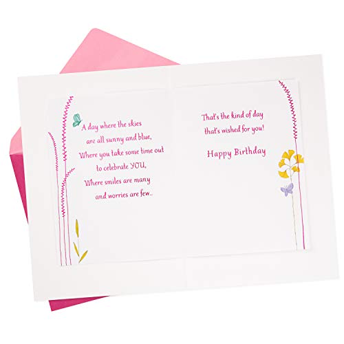 Hallmark Birthday Card (Perfect Day for You)