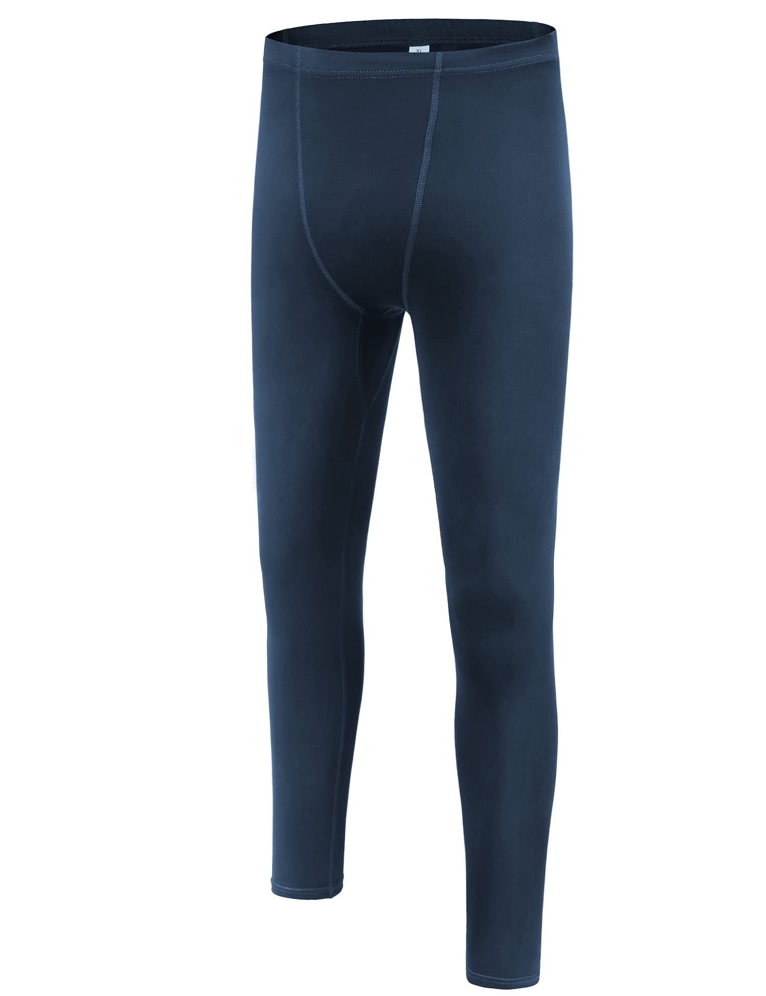 ANNGOTI Boy's Thermal Underwear Long Sleeve Athletic Base Layer Compression Underwear Shirt Tights Set