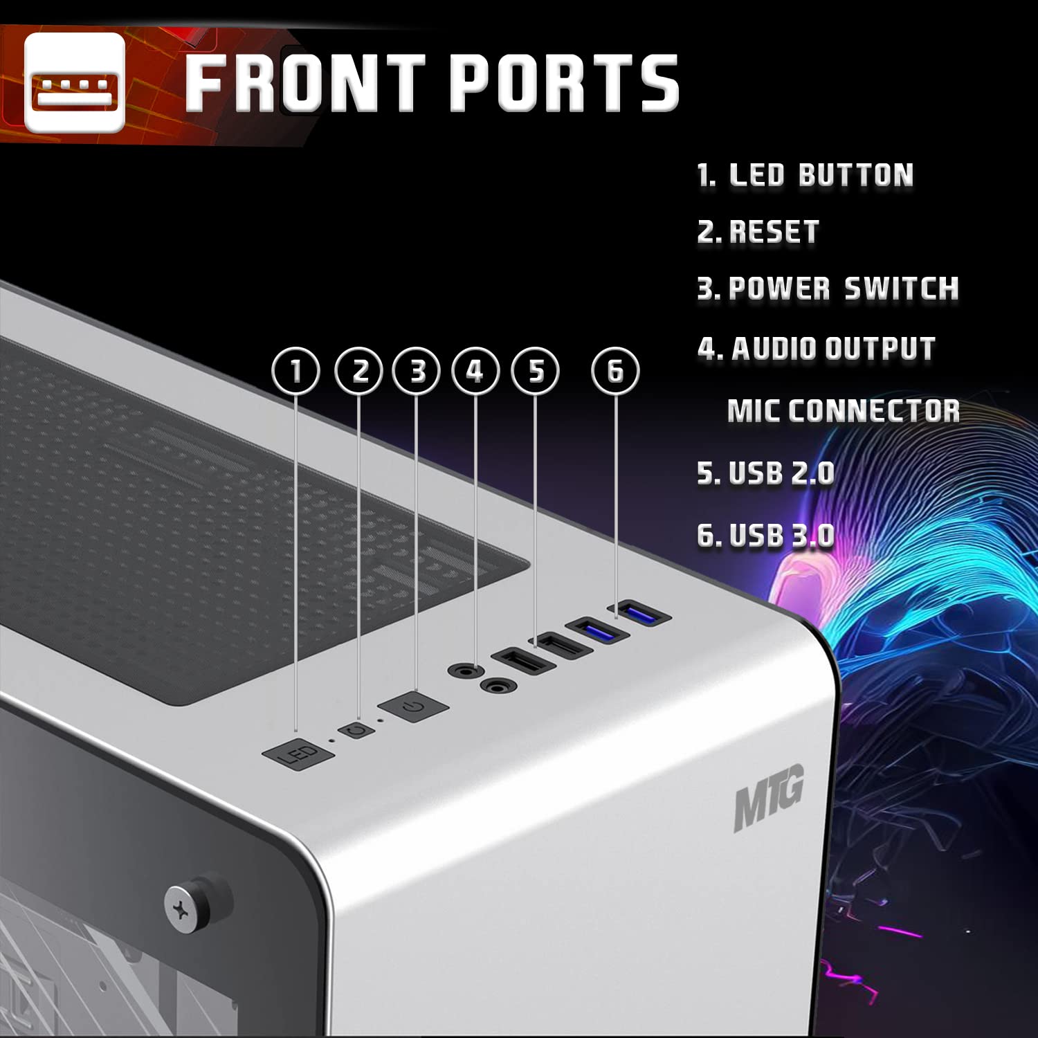 Aurora Max Gaming Tower PC- Intel Core i5 12th Gen, RTX 2060S 8GB 256 Bits, 32GB RGB Ram, 1TB Nvme, 4TB HDD, 4 in 1 Gaming Kit, Webcam, Liquid Cooling Win 11
