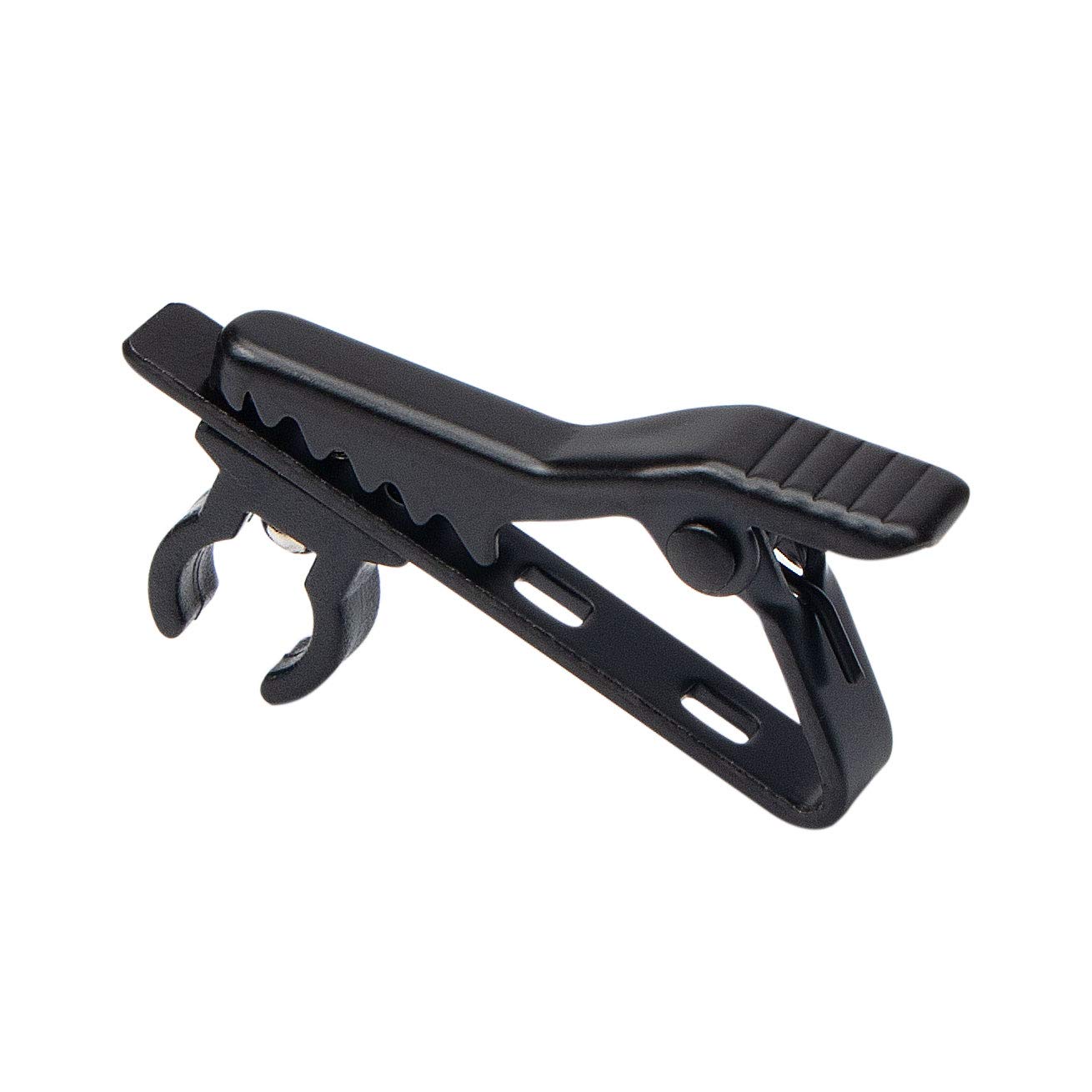 ALEKOR 6 Pieces Lavalier Microphone Metal Tie Clips, 6 Pieces Lapel Mic Windscreen Foam Covers and 6 Pieces Lav Mic Plastic Wire Clips