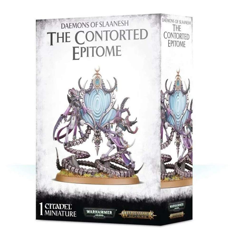 Games Workshop - Warhammer Age of Sigmar - Warhammer 40,000 - Daemons of Slaanesh: The Contorted Epitome