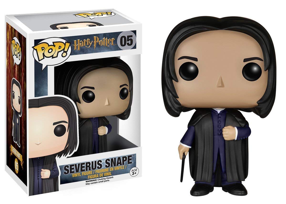 Harry Potter - Severus Snape #05 Funko Pop! Vinyl Figure (Bundled with Compatible Pop Box Protector Case), Multicolor, 3.75 inches