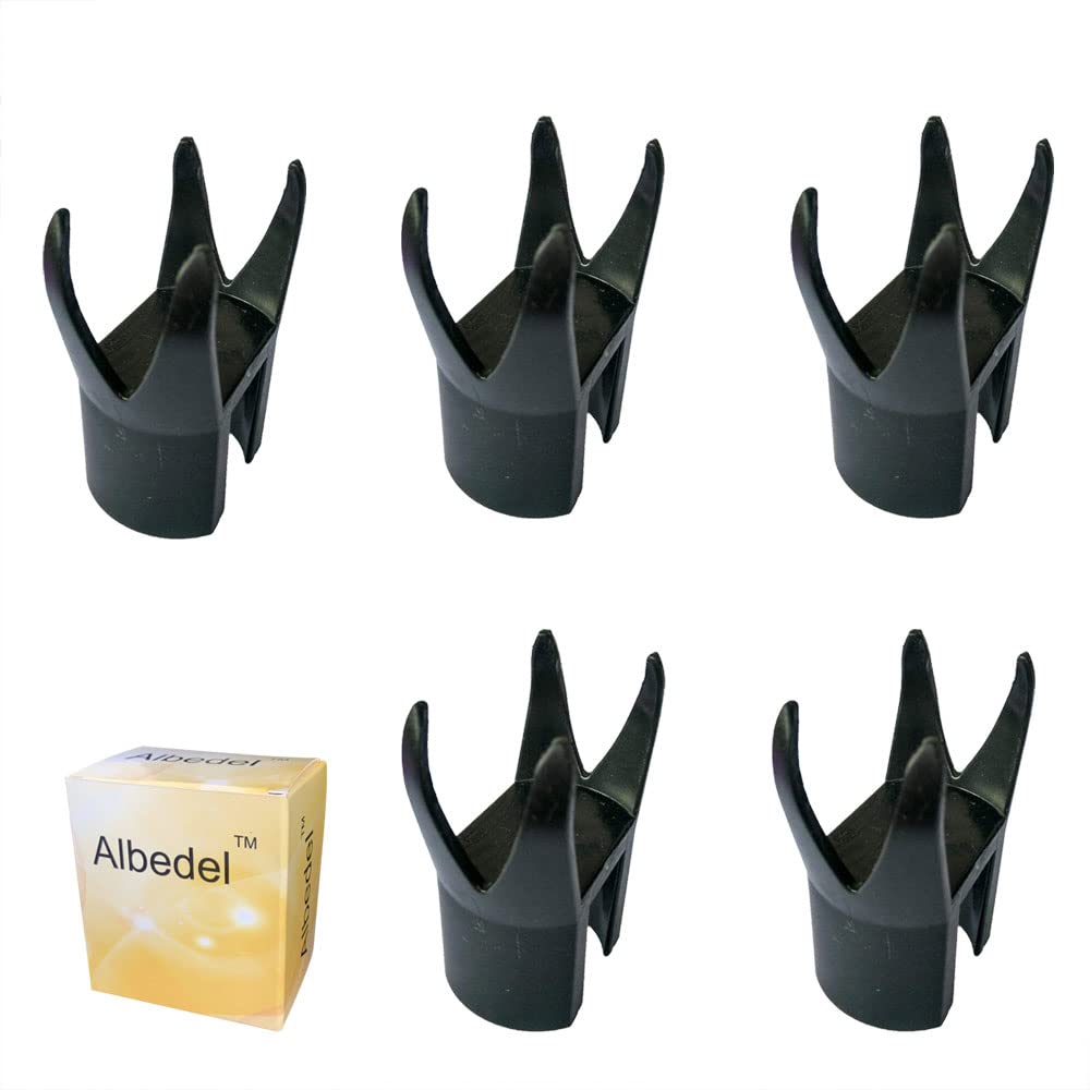 Albedel 5 x 4-Claw Golf Ball Retriever Claw Put On Putter Grip Grabber Pick Up Back Saver