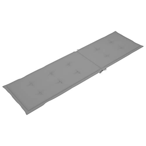 imasay Deck Chair Cushion Gray (29.5"+41.3") x19.7"x1.2"