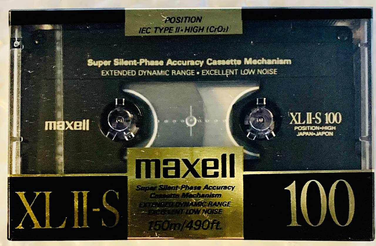 Maxell High Bias XLII-S 100 Minute Audio Cassette