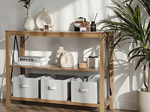 StorageWorks 2-Pack Narrow Storage Bins with 3-Pack Storage Baskets