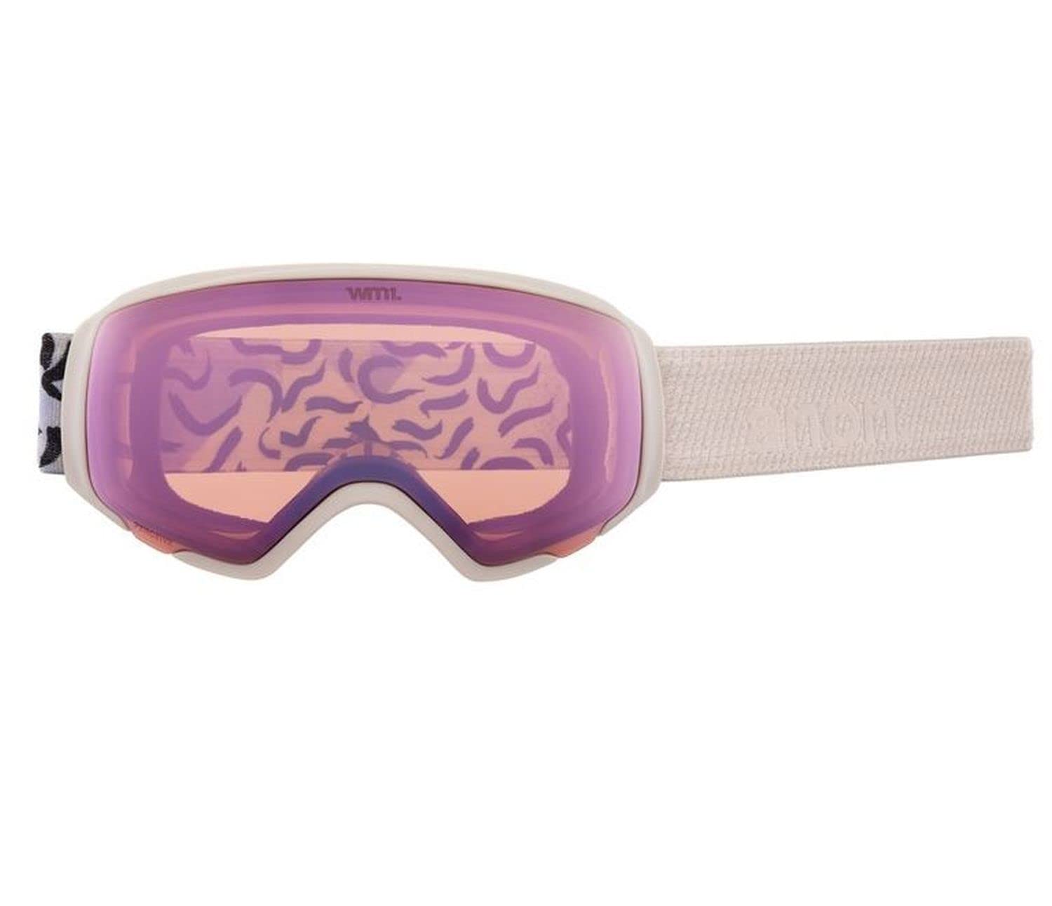 Anon Women's WM1 Goggles with Spare Lens, Powder / Perceive Variable Blue