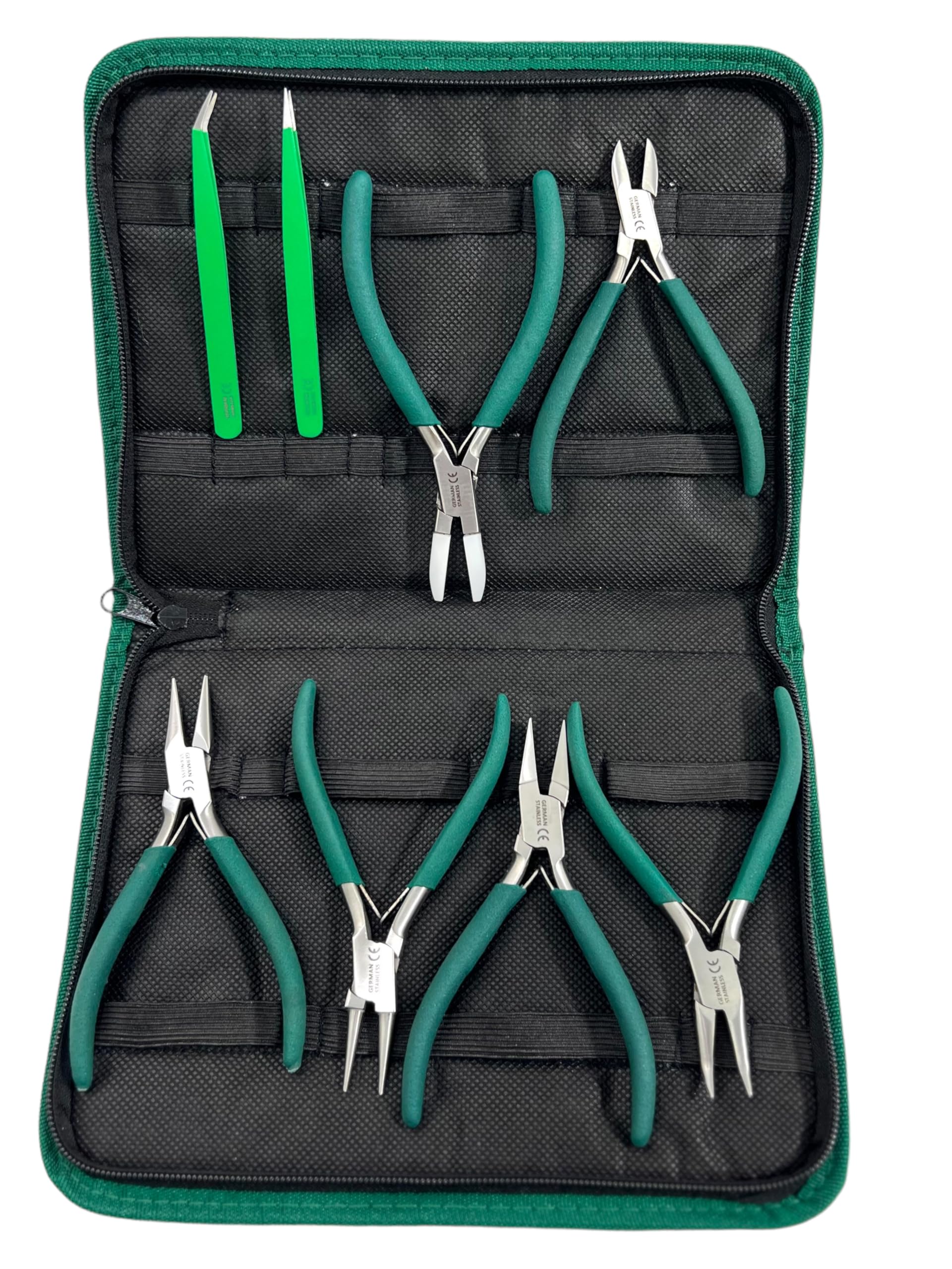 NEW PREMIUM GRADE SET OF 6 EACH OPTICIAN ! OPTICAL PLIERS,EYEGLASSES TOOL SET (SET OF 6 EACH)