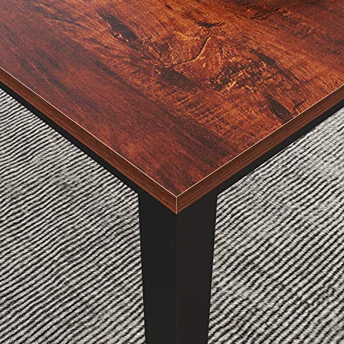 AMA Maker Computer Desk/Dining Table Office Desk Sturdy Writing Workstation for Home Office (Sandalwood, 47 inch)