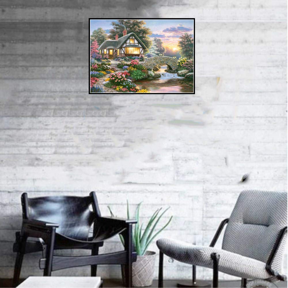 DIY 5D Diamond Painting Full Dril, Xizhendai Full Drill DIY 5D Diamond Paints by Number Kits Rhinestone Pasted Embroidery Kit Home Decor (xiaoqiao, 30x40cm)