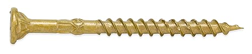 Power Pro Premium Exterior Wood Screws (#8 x 2") - 1lb Box