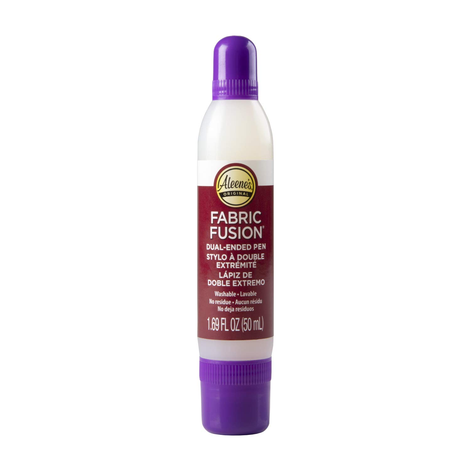 Aleene's 40670 Fusion Dual-Ended Pen 1.69 fl oz, Permanent Fabric Adhesive, No Sew Solution