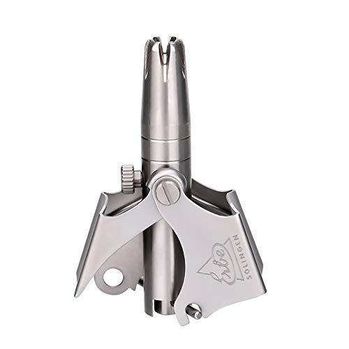 Nose Hair Remover Stainless with Brush - Erbe Solingen