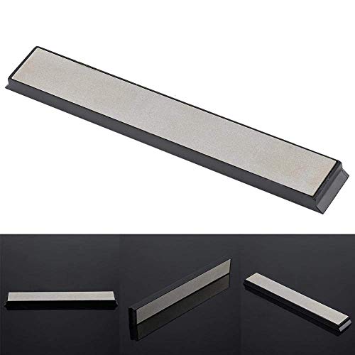 Professional Diamond Whetstones, 6 Pack 200#, 300#, 500#, 600#, 800#, 1000# Grit Diamond Sharpening Stones with Non-slip Base Portable Knife Sharpener Stones for Kitchen Outdoor 6.3x0.9in (6Pcs)
