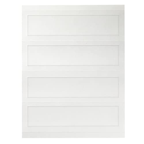 Sustainable Greetings Tent Table Place Cards (120 Count) Printer Friendly, 2.5 x 8.5 Inches