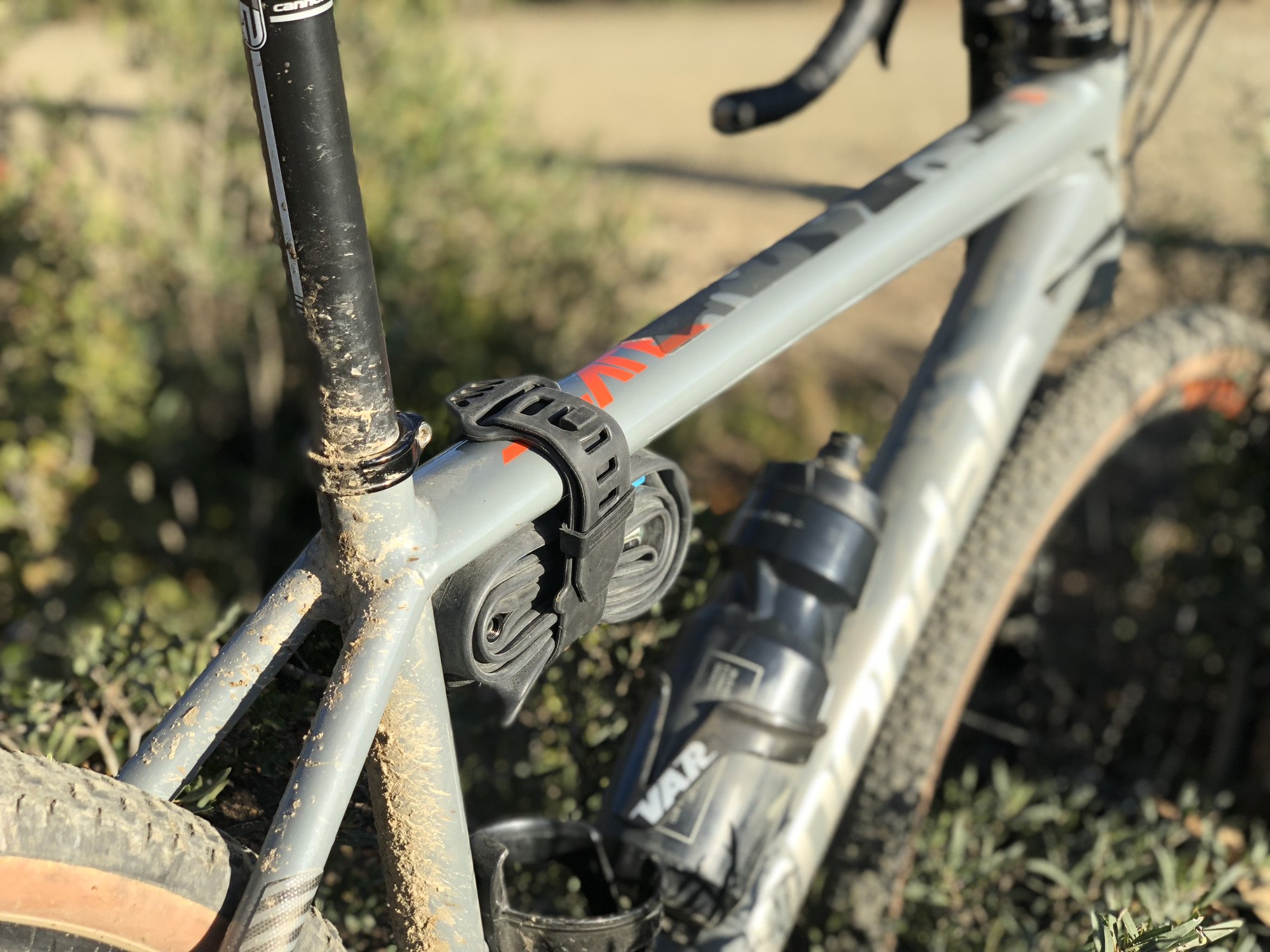 All Mountain Style AMSST135BK OS Strap to Hold Bike Camera – for Those Bad Moments When You Flat, Black