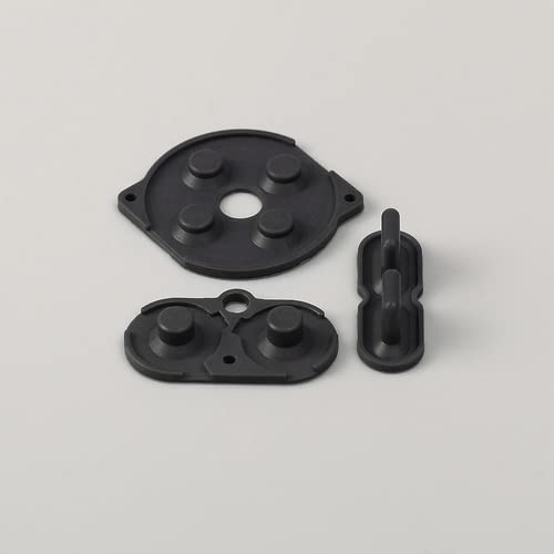 FunnyPlaying Game Boy Pocket Silicone Button Contact Pad Membranes (Black)