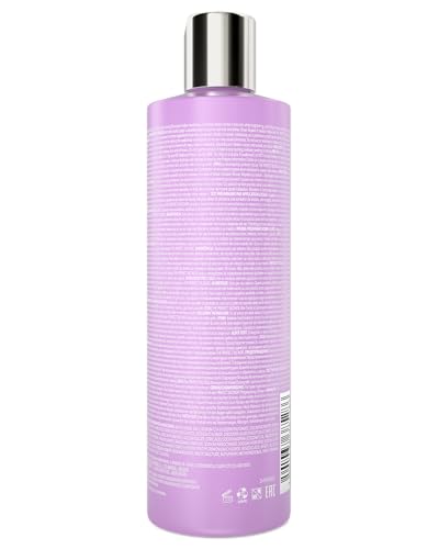 PRAVANA The Perfect Blonde Purple Toning Shampoo | Neutralizes Brassy, Yellow Tones | For Color-Treated Hair | Adds Strength, Shine, Elasticity | 11 Fl Oz