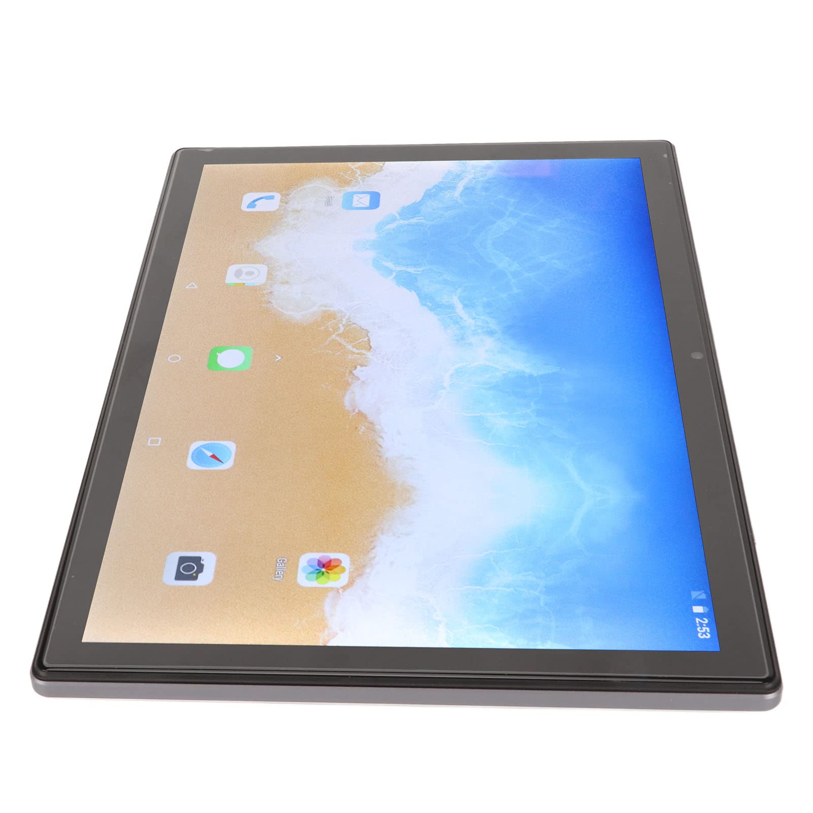 Android Tablet 10 inch IPS HD Screen, 8GB RAM 256GB ROM Gaming Tablet with 2 Card Slots, 4G LTE and 5G WiFi, 8MP Front 16MP MP Rear Camera, 7000mAh, Grey