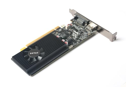 ZOTAC GeForce GT 1030 2GB GDDR5 64-bit PCIe 3.0 DirectX 12 HDCP Ready Low Profile Video Card ZT-P10300A-10L