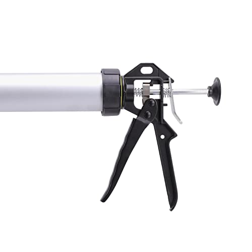 Amazon Basics Aluminium Sealant Sausage Caulking Gun -600ml/20oz - 12:1 Thrust Ratio