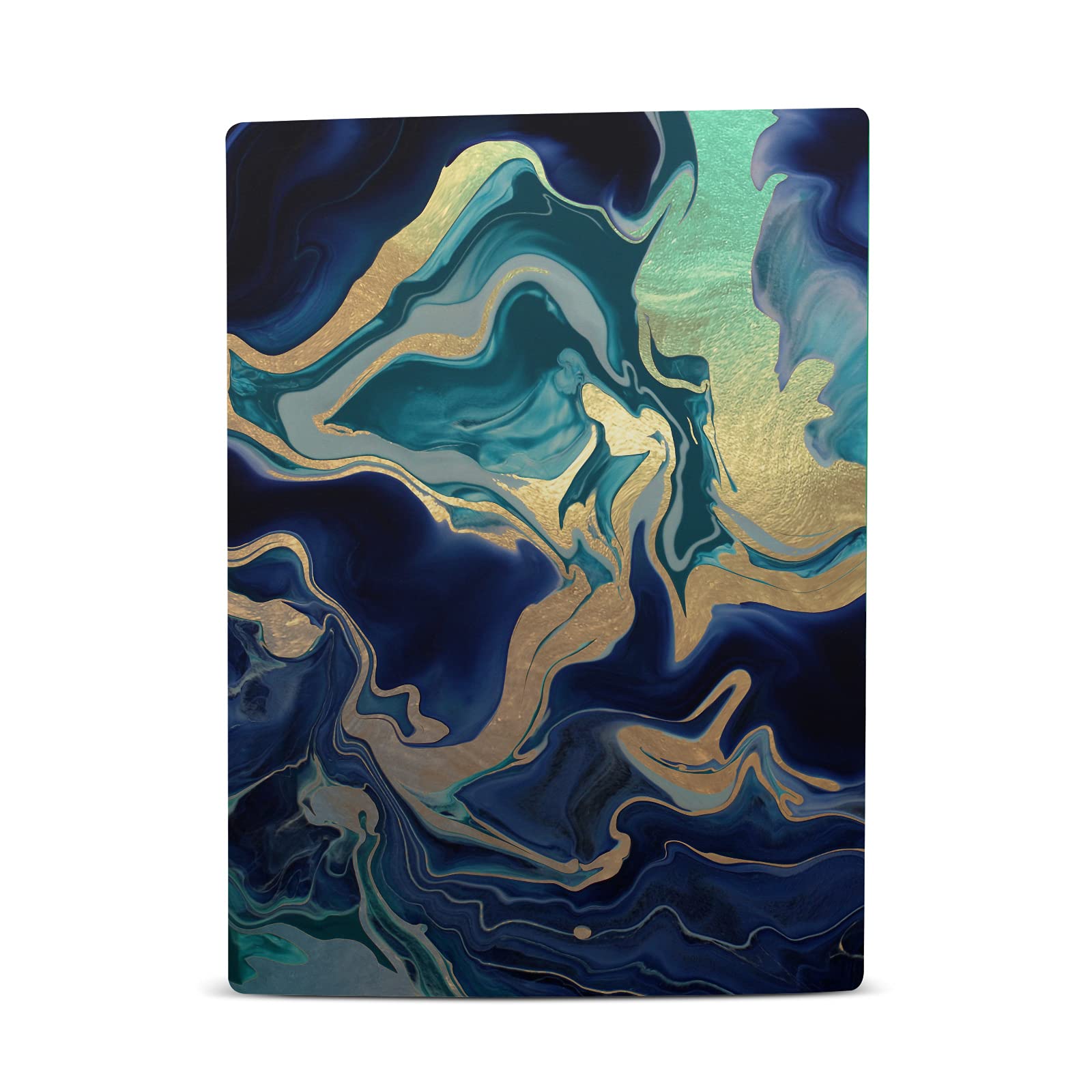 Head Case Designs Officially Licensed Monika Strigel Indigo Art Mix Vinyl Faceplate Sticker Gaming Skin Decal Cover Compatible With Sony PlayStation 5 PS5 Digital Edition Console