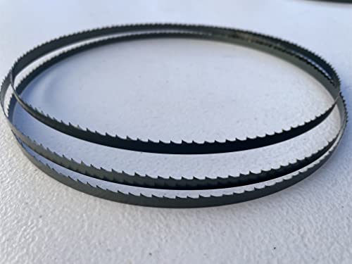 AYAO Band Saw Blade 80-Inch X 1/4-Inch X 6TPI Fit Craftsman 12" Band Saw, 2-Pack