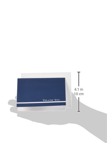 Great Papers! Midnight Blue Thank You Cards with Envelopes, 4.875"x3.375", 24 Count (10646)