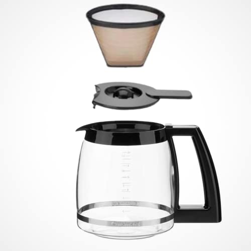 Cuisinart DCC-2650P1 Extreme Brew 12-Cup Programmable Coffeemaker, Black/Stainless Steel