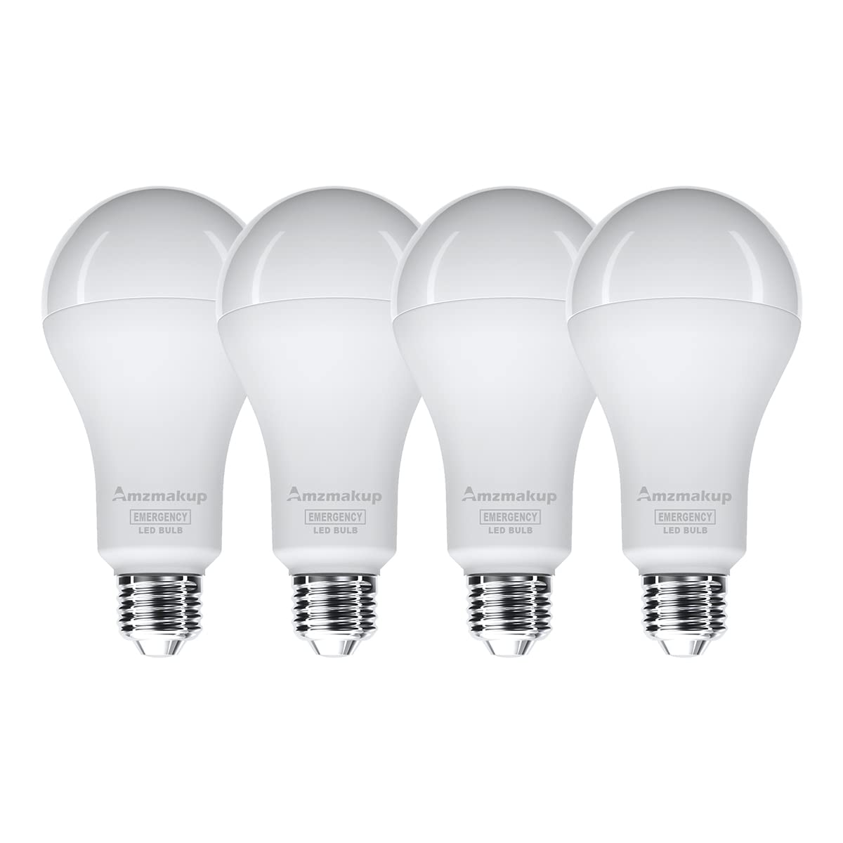 Amzmakup 11w 75w Equivalent 25000 Hours 1100 Lumens A21 3000K E26 Led Light Bulbs 4 Pack Soft White